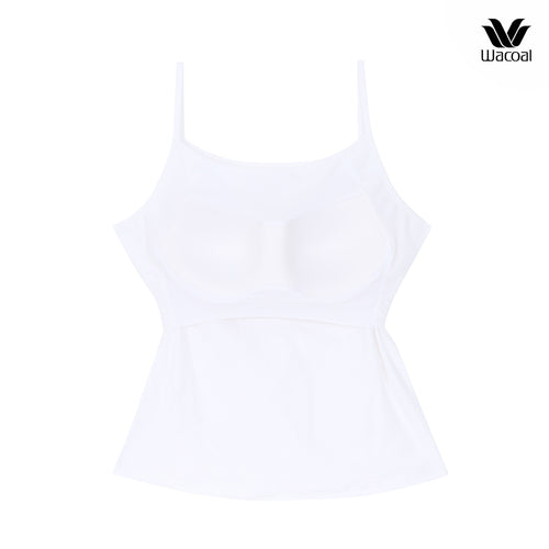 Wacoal สายเดี่ยวมีบรา 2in1 Bra Top รุ่น WH4A02 สีขาว (WH)