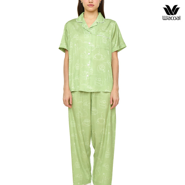 Wacoal CAFE’ CATION Coffee Print WN7G05 (GR)