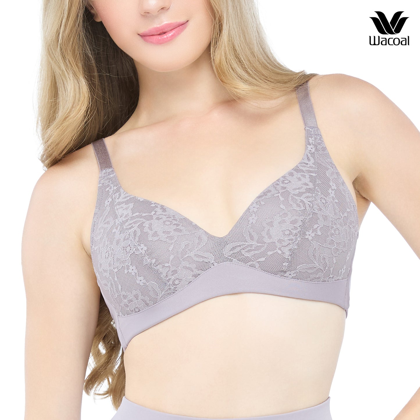 Wacoal Gold บราเพื่อสุขภาพแบบไร้โครง ไม่เสริมฟองน้ำ รุ่น WO1545 สีน้ำต – Thai Wacoal Public ...