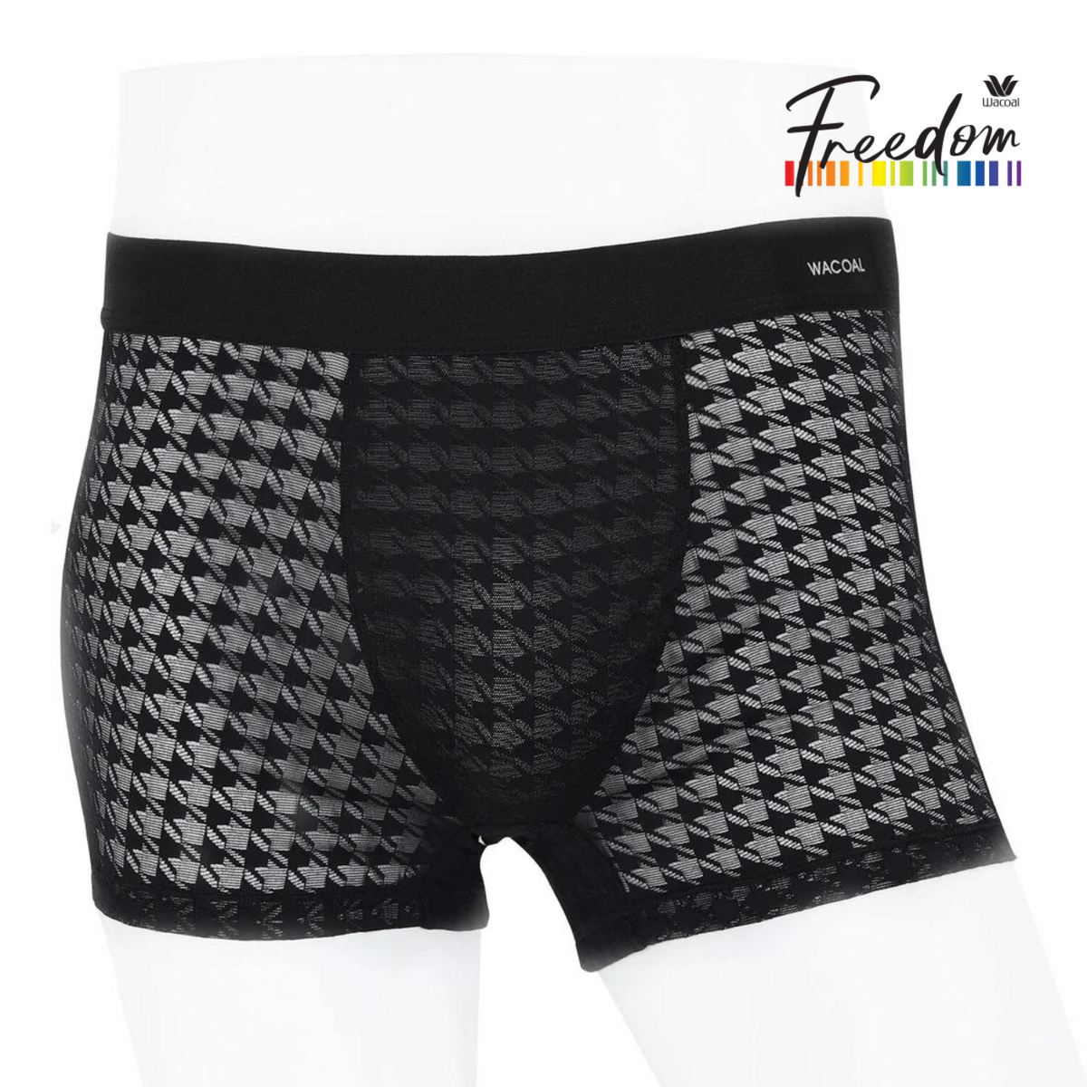 Wacoal Freedom LIMITED UNDERWEAR กางเกงในผู้ชายผ้าลูกไม้ (Lace Boxer )
