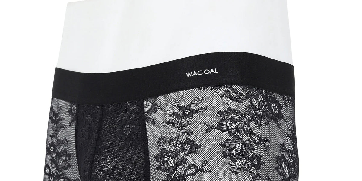 Wacoal Freedom LIMITED UNDERWEAR กางเกงในผู้ชายผ้าลูกไม้ (Lace Boxer ...